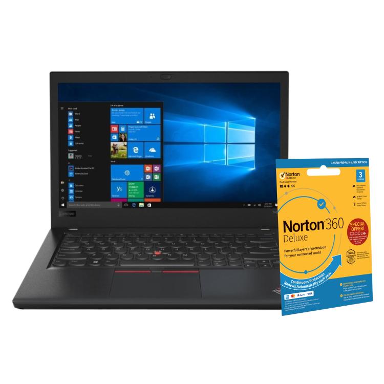 Refurbished Lenovo ThinkPad T480s Intel Core i7 8th gen 16GB RAM 256GB ...